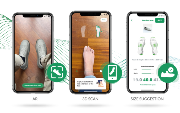 Snapfeet – Shoe size recommendation and AR try-on leader